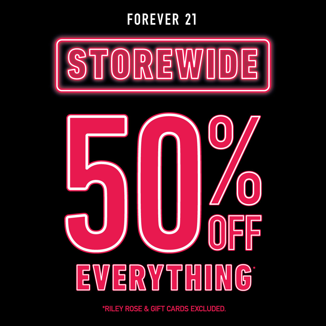 50% off EVERYTHING - Holyoke Mall