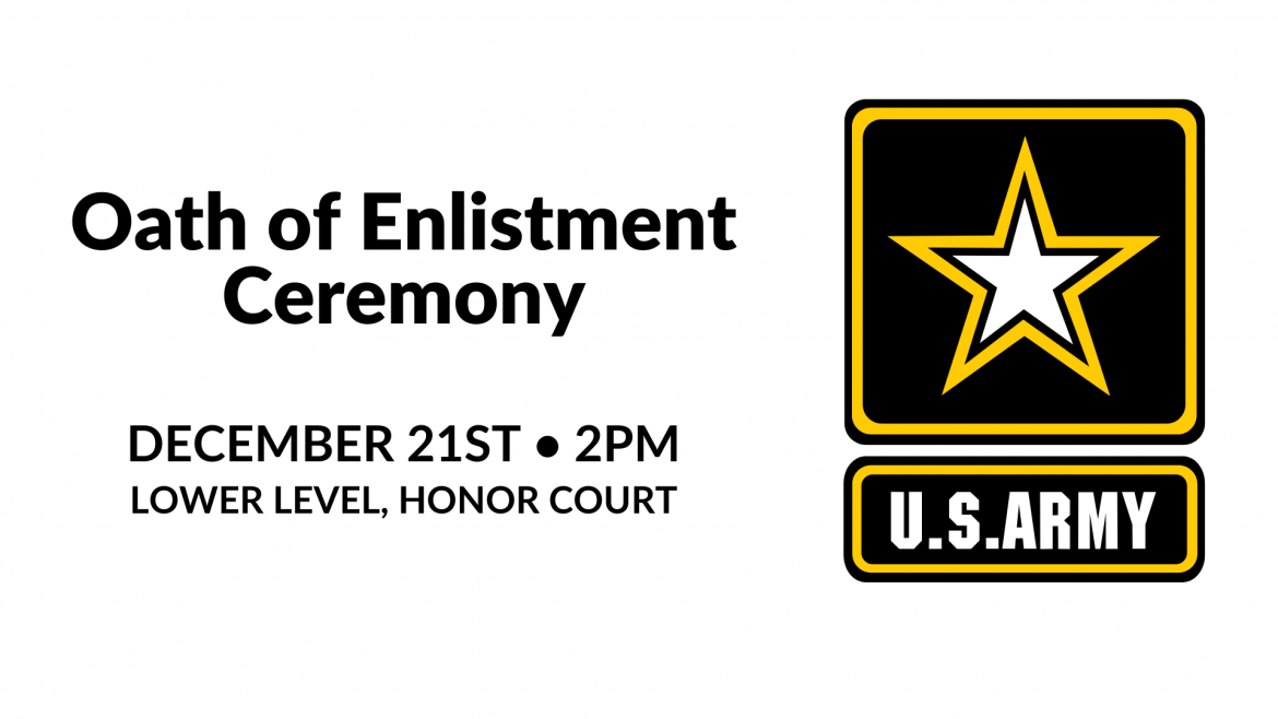 U.S. Army Oath of Enlistment Ceremony - Holyoke Mall